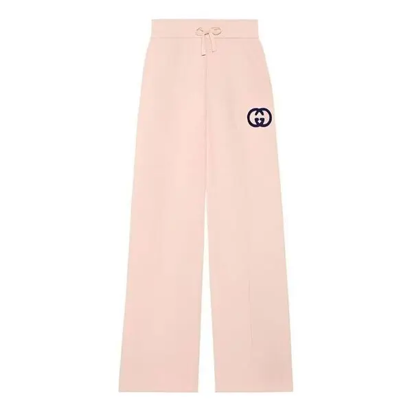 Gucci Cotton Jersey Jogging Pant - Light Pink
