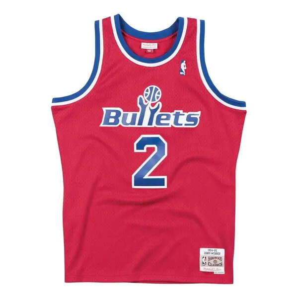 Mitchell & Ness X Nba Washington Bullets 1994-95 Road Swingman Jersey Chris Webber 2