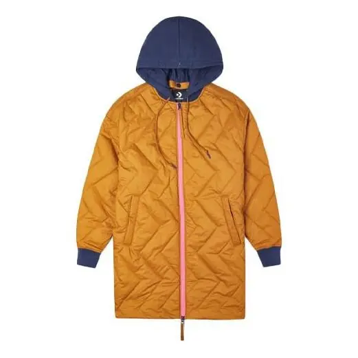 CONVERSE Hooded Quilted Mid-length Jacket - Default Color