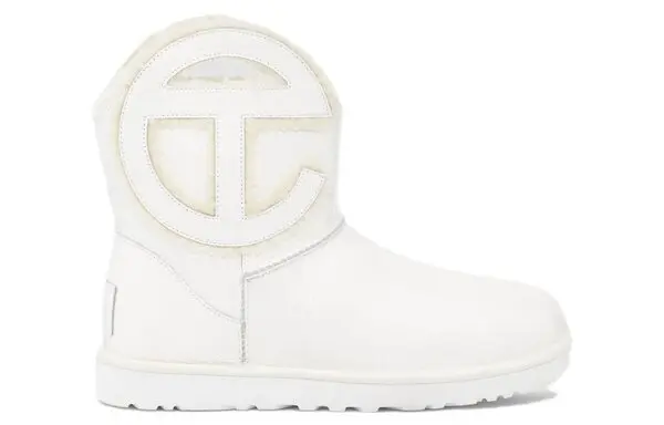 UGG X Telfar Logo Mini Crinkle Boots