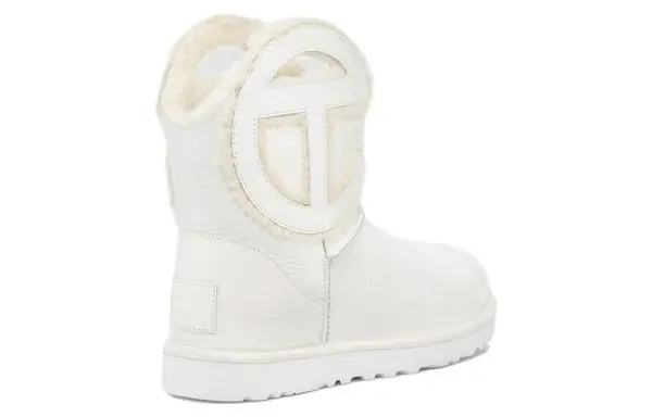UGG X Telfar Logo Mini Crinkle Boots