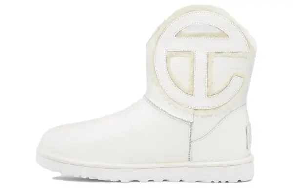 UGG X Telfar Logo Mini Crinkle Boots