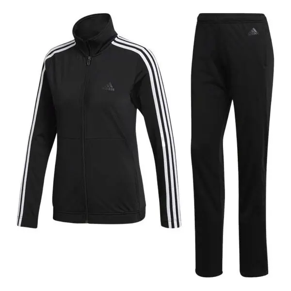Adidas Back To Basics Training Track Suit - Black