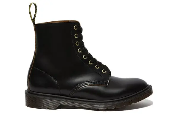 Dr. Martens 1460 Vintage Smooth Leather Lace Up Boots - Black