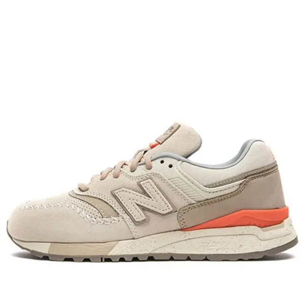 NEW BALANCE 997 Series Sneakers - Cream/yellow