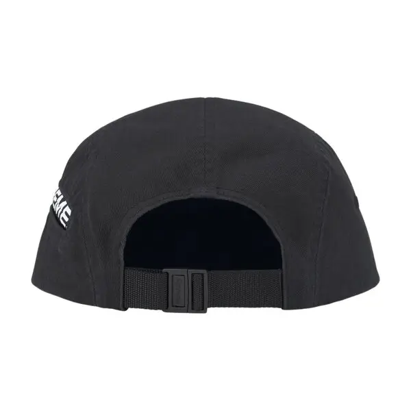 Supreme Ss26 Side Zip Camp Cap - Black