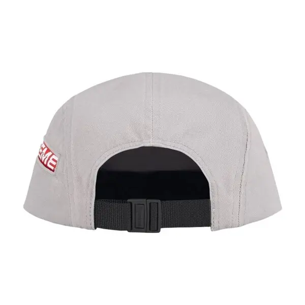 Supreme Ss26 Side Zip Camp Cap - Grey