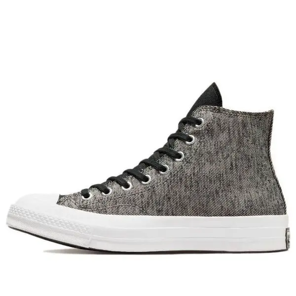 CONVERSE Chuck 70 Hi Hybrid Texture Sneakers - Gray/black
