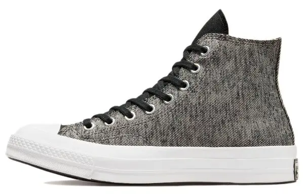 CONVERSE Chuck 70 Hi Hybrid Texture Sneakers - Gray/black