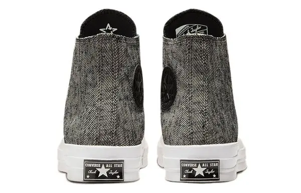 CONVERSE Chuck 70 Hi Hybrid Texture Sneakers - Gray/black