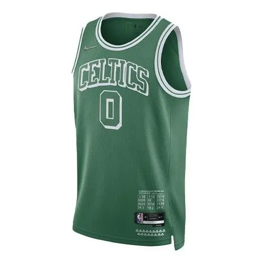Nike X Nba Boston Celtics Jayson Tatum 0 Jersey Db4019-321 - Green