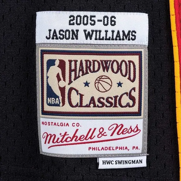 Mitchell & Ness X Nba Miami Heat Road 2005-06 Swingman Jersey 'jason Williams 55