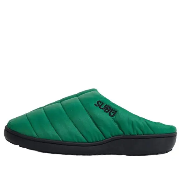 SUBU Originals F-line Slip-on Slippers - Green