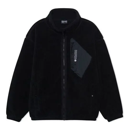 LI-NING Badfive Logo Polar Fleece Jacket - Black