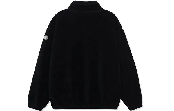 LI-NING Badfive Logo Polar Fleece Jacket - Black