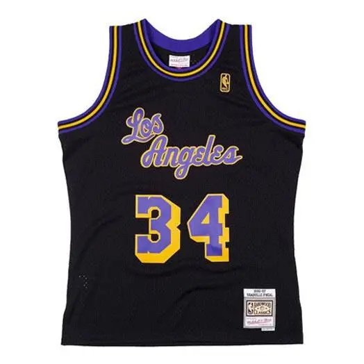 Mitchell & Ness Lakers O'neal 34 Retro Jersey - Default Colorway