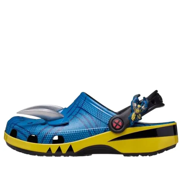 CROCS X Marvel Wolverine Graphic Clogs - Blue/yellow