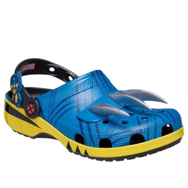 CROCS X Marvel Wolverine Graphic Clogs - Blue/yellow