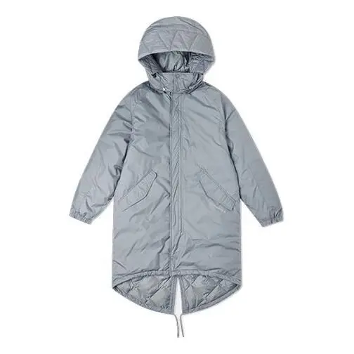 CONVERSE Down Long Trench Coat - Grey