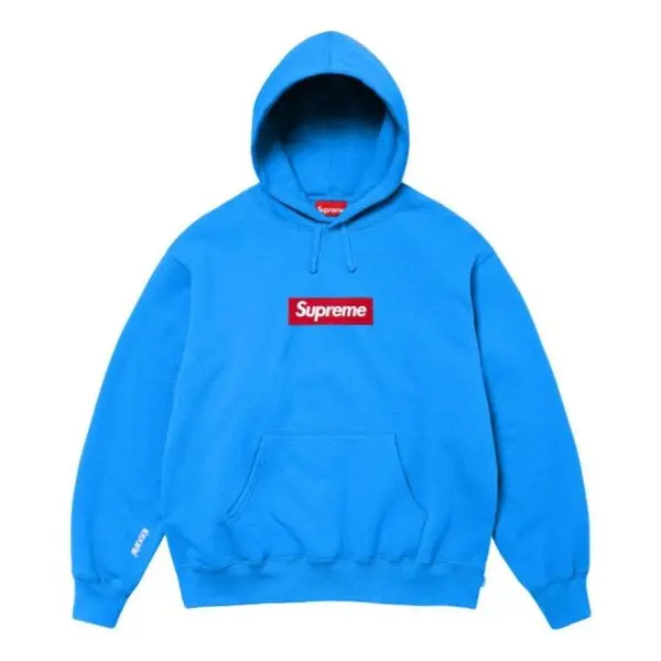 Supreme Fw25 Box Logo Hoodie - Blue