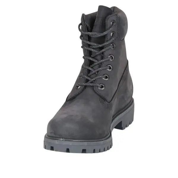 Timberland 6 Inch Premium Waterproof Lace Up Boots - Dark Grey