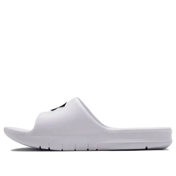 Under Armour Slides - White