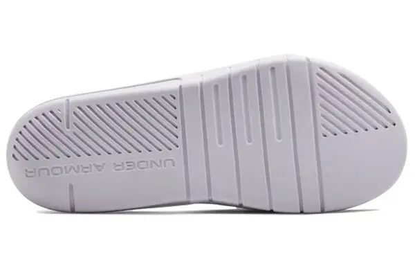 Under Armour Slides - White