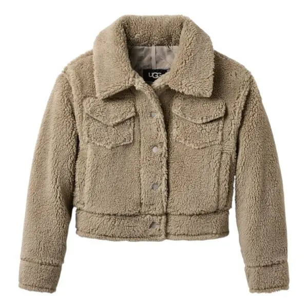 UGG Frankie Short Trucker Jacket - Cobblestone