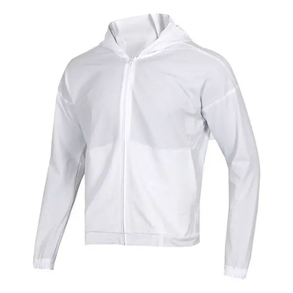 Adidas M Id Mesh Full Zip Jacket - White