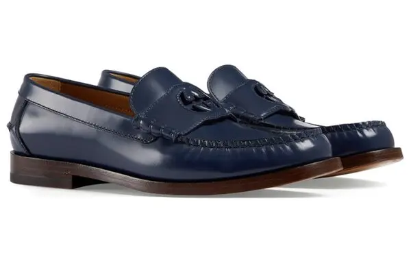 Gucci Interlocking G Loafer - Blue
