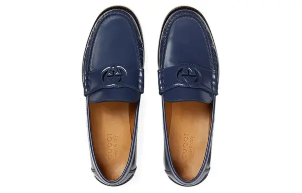 Gucci Interlocking G Loafer - Blue