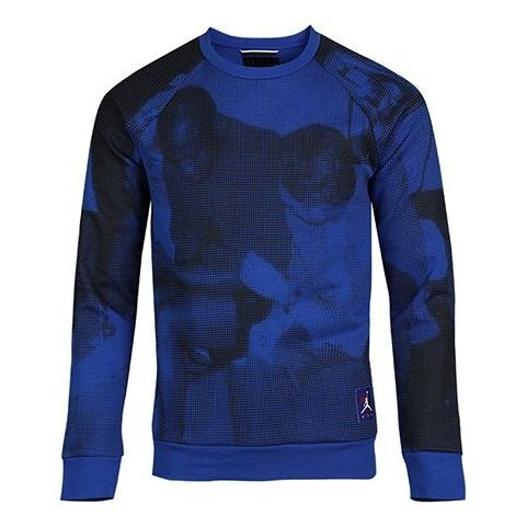 JORDAN Air Fleece Printed Crewneck