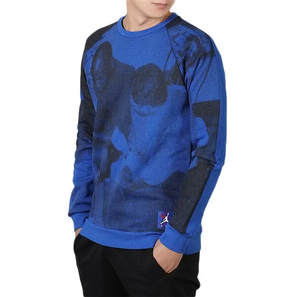 JORDAN Air Fleece Printed Crewneck
