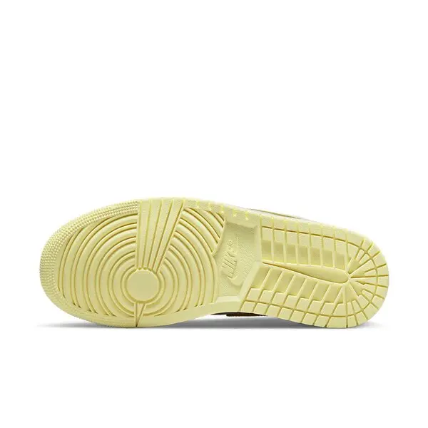 JORDAN 1 Low Sneakers - White/lemonade