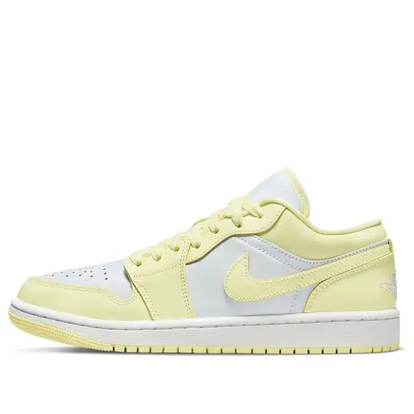 JORDAN 1 Low Sneakers - White/lemonade
