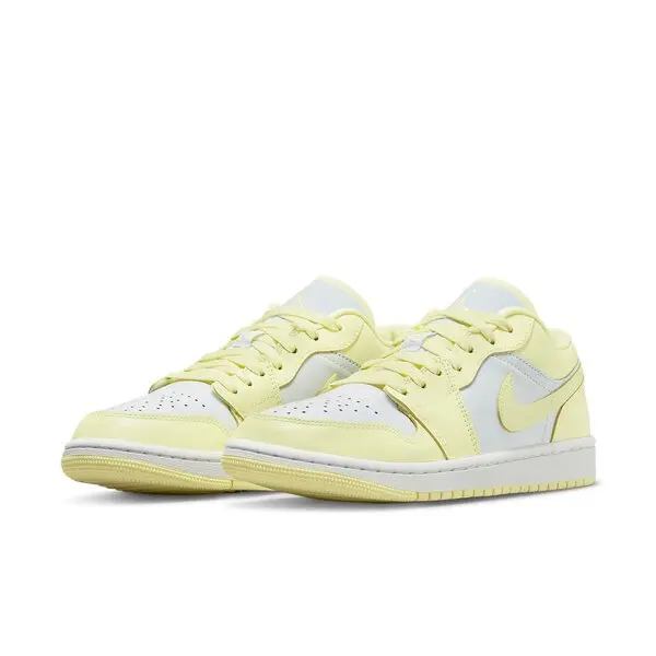 JORDAN 1 Low Sneakers - White/lemonade