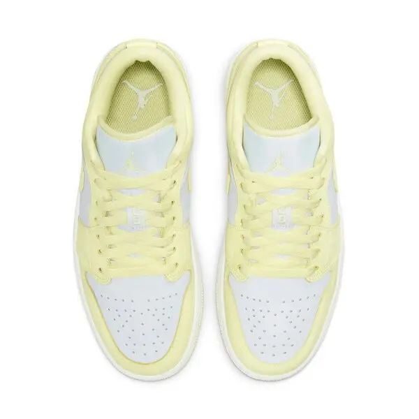 JORDAN 1 Low Sneakers - White/lemonade