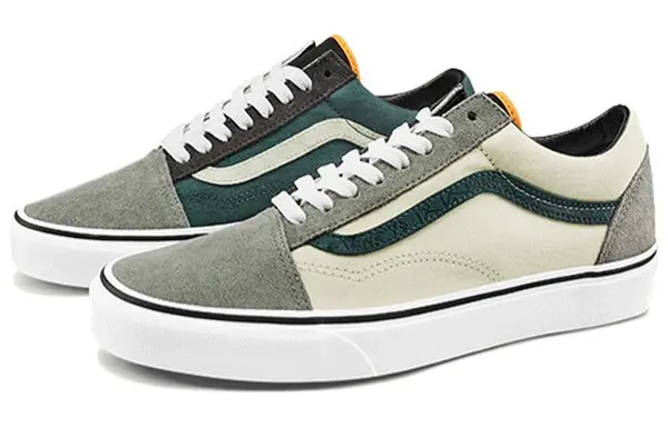 VANS Old Skool Sneakers - Grey/green