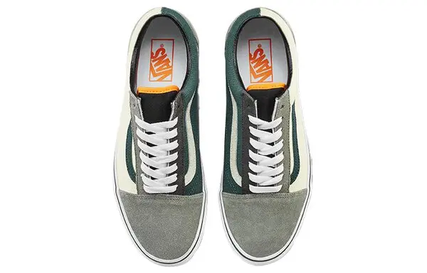 VANS Old Skool Sneakers - Grey/green