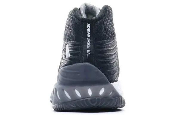Adidas Crazy Explosive 2017 "core " High Top Sneakers - Black