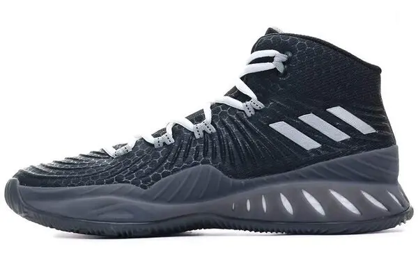 Adidas Crazy Explosive 2017 "core " High Top Sneakers - Black