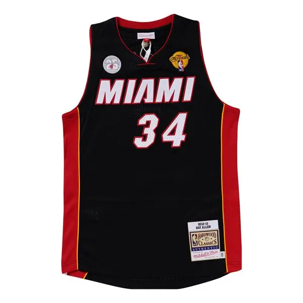 Mitchell & Ness Miami Heat Ray Allen 2012-13 Authentic Basketball Jersey - Default Colorway