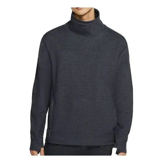 Nike Dri-fit Long Sleeves Training Top - Black