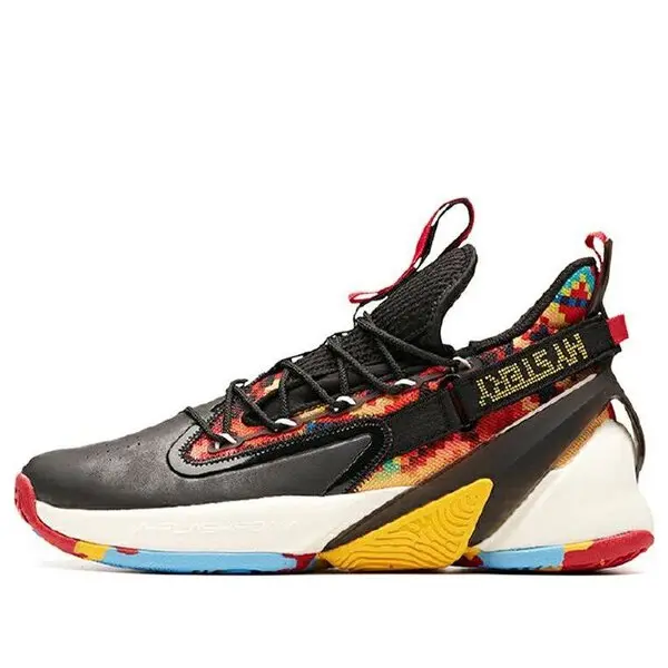 ANTA Ufo Et 2.0 Mid Top Sneakers - Red/white/yellow