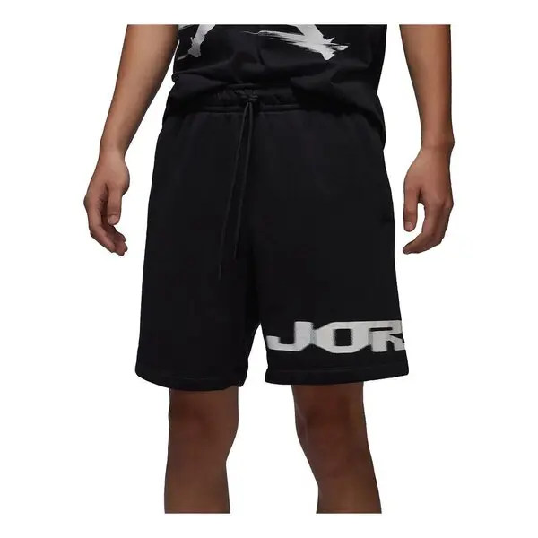 JORDAN Mvp Fleece Shorts - Black/sail