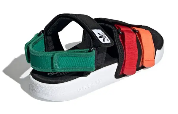 Adidas Adilette Sandal 4.0 - Black/orange/red