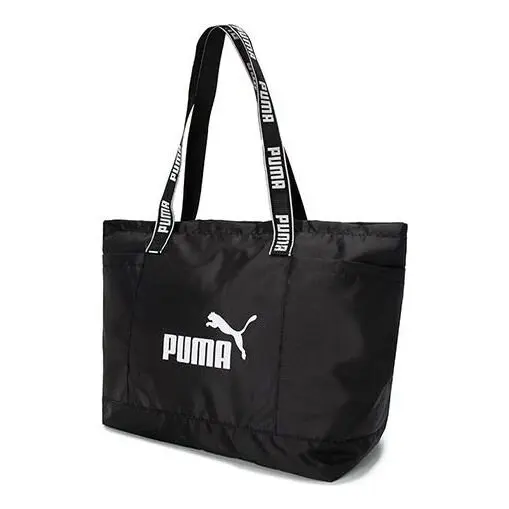 PUMA Core Base Shopper Bag - Black/white