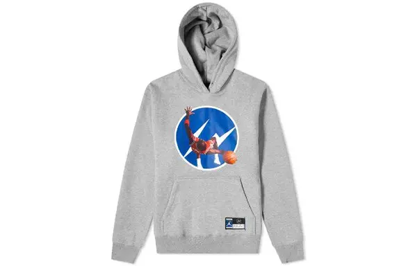 JORDAN Air Printing Pattern Hooded Sweatshirt