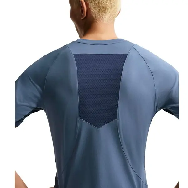 Nike Pro Training Dri-fit Adv Short-sleeve T-shirt - Diffused Blue/midnight Navy