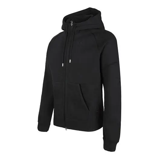 JORDAN Air Sports Hooded Fleece Jacket - Black